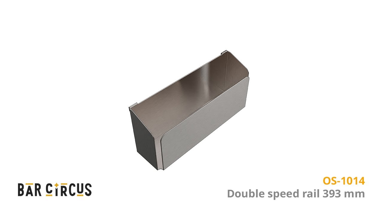 Double speed rail 393 mm - OS-1014 - YouTube