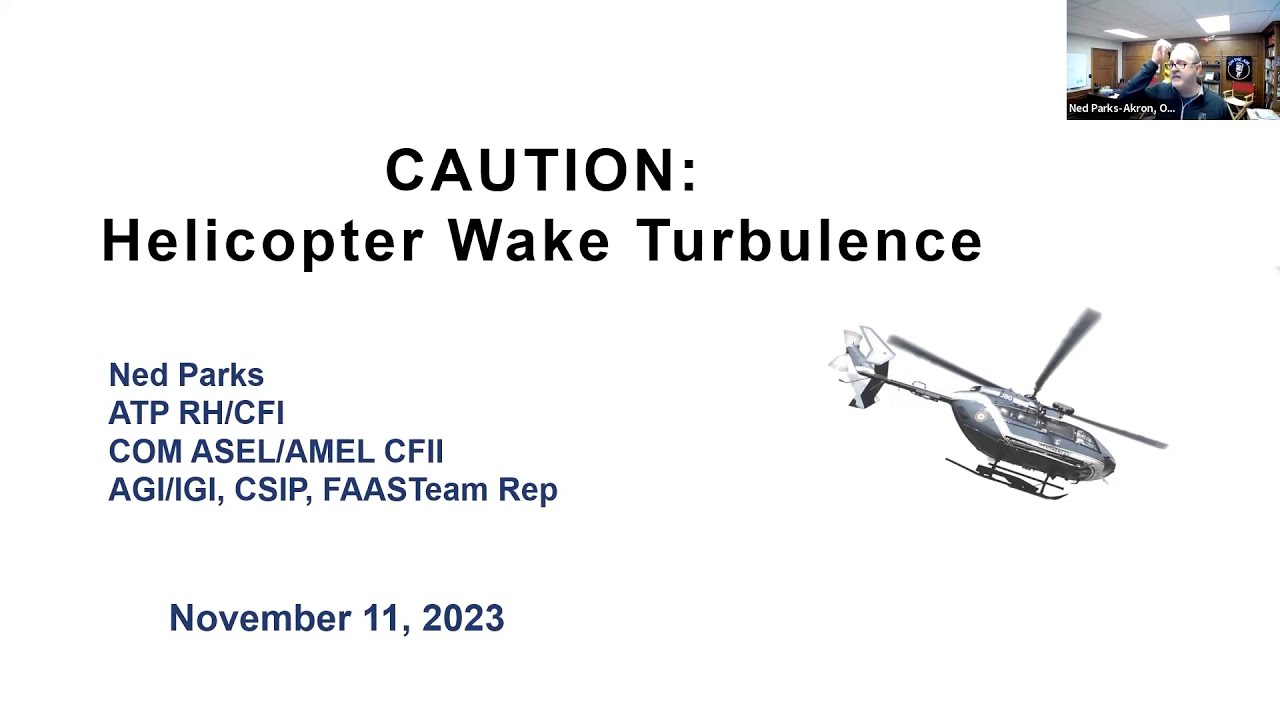 Ned Parks, Helicopter Wake Turbulence, edited - YouTube