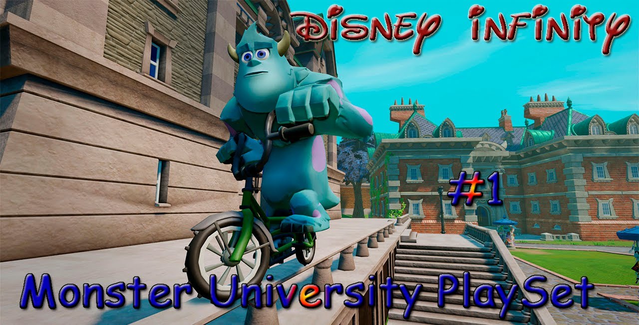 Disney Infinity: Monster University #1 Walkthrough (PlaySet) - YouTube