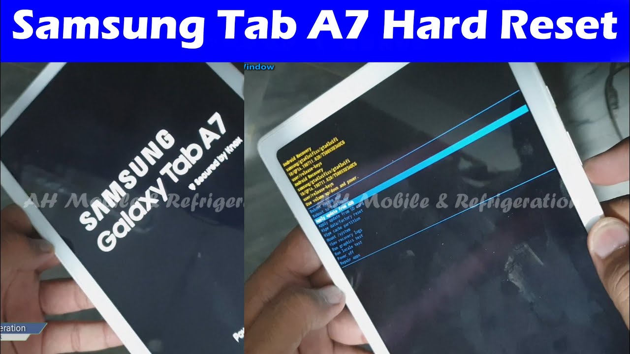 Samsung Tab A7 T500 Hard Reset Button Recovery Mode Urdu Hindi YouTube samsung-tab-a7-t500-hard-reset-button-recovery-mode-urdu-hindi-youtube