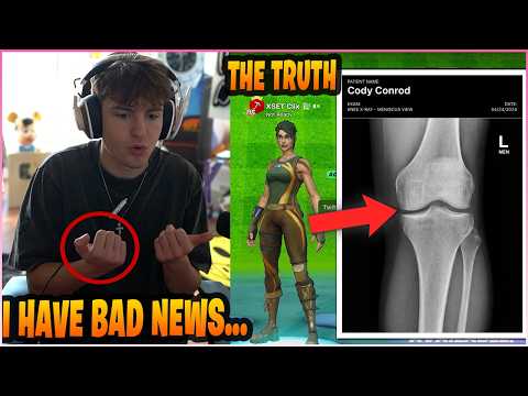 CLIX wird emotional, nachdem er enthüllt, dass er sich einer Operation unterziehen muss, und spri...