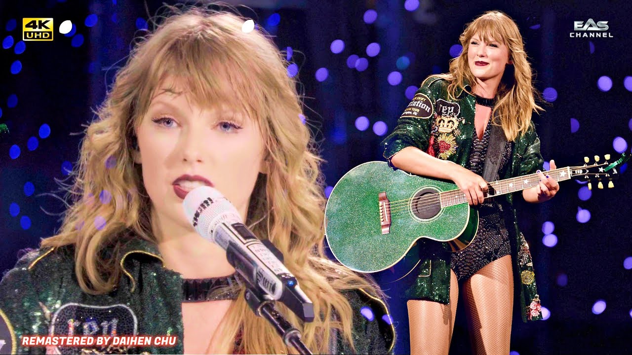 [Re-edited 4K] All Too Well - Taylor Swift • Reputation Stadium Tour ...