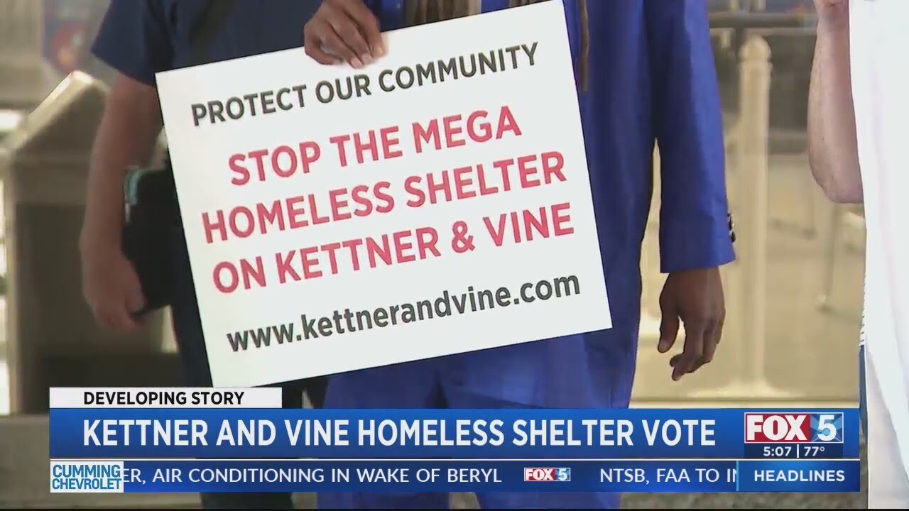 City Council to vote on 1,000 bed homeless shelter Monday evening - YouTube