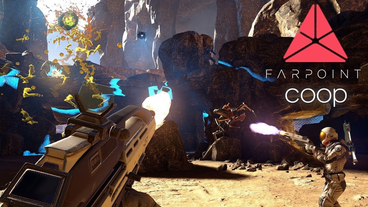 FARPOINT VR - Gameplay PS4 PRO jogando COOP com TROOP-JOENOJOKE - YouTube