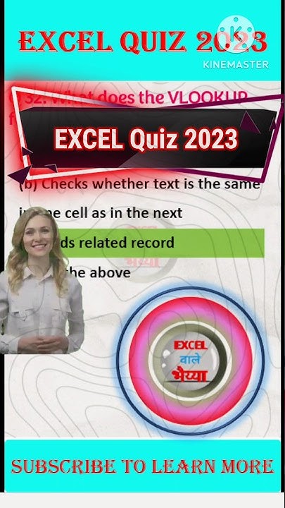 33 Excel Quiz Excel Interview Questions And Answers Shorts 2023 Excelshorts Excel