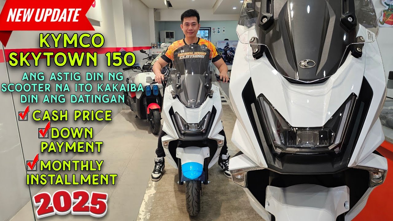 Kymco Skytown 150 - YouTube
