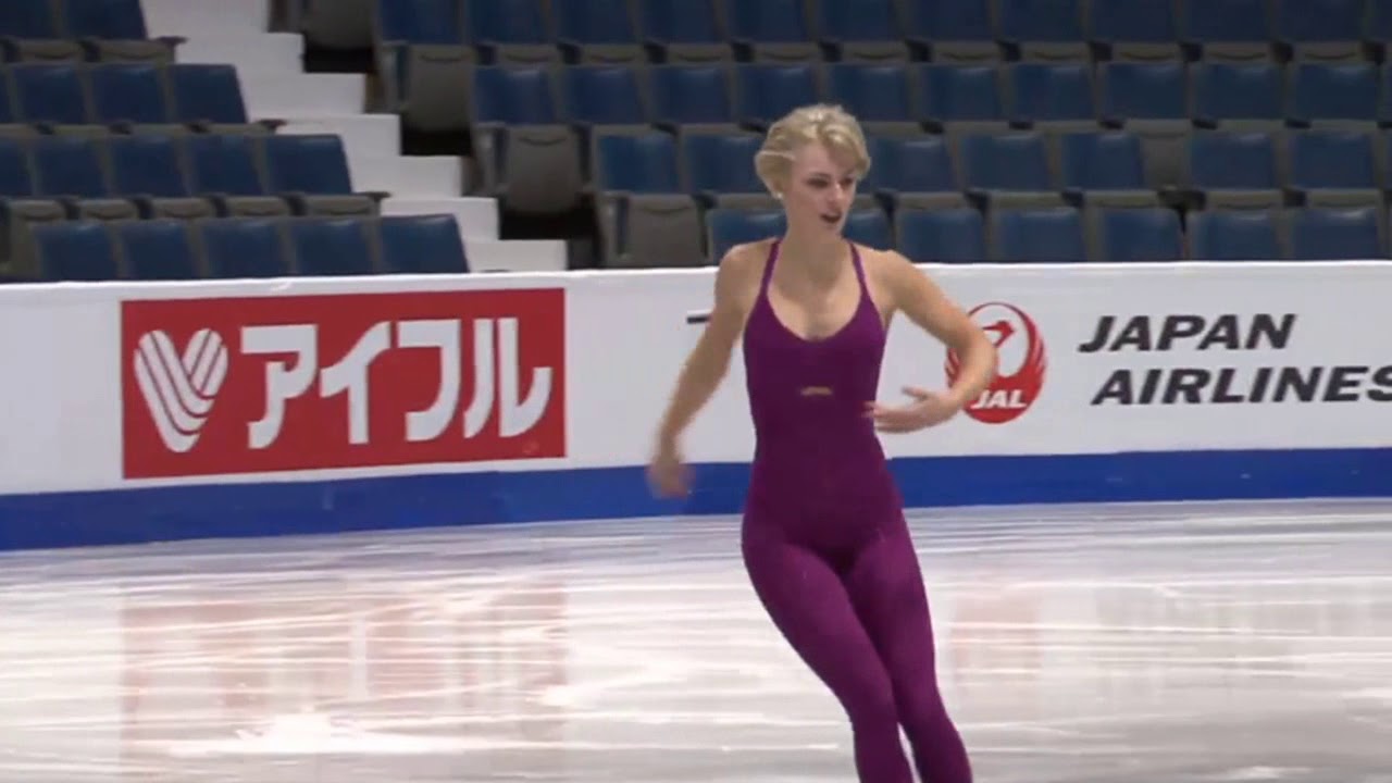 Larkyn AUSTMAN - SP / run through (3) Practice GPS Skate Canada 2017 ...