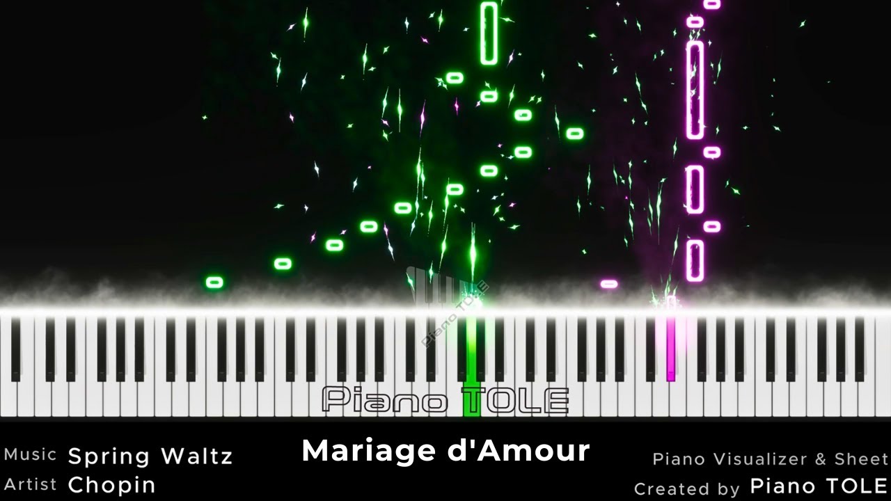 Chopin - Spring Waltz (Mariage d'Amour) | Piano version created by ...