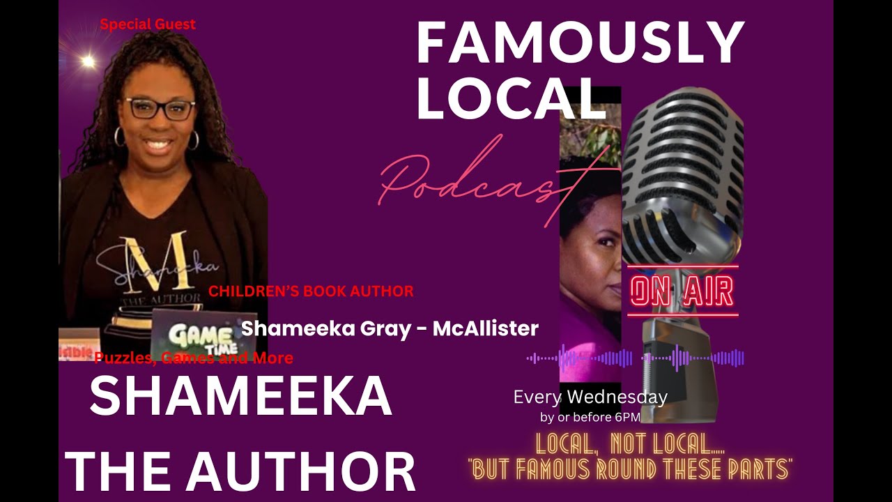 Children's book Author| Shameeka Gray McAllister, |Shameeka the Author ...