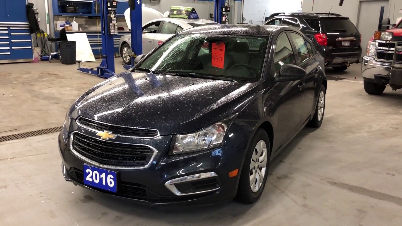 2016 Chevrolet Cruze Limited LS Blue Ray Metallic Roy Nichols Motors ...