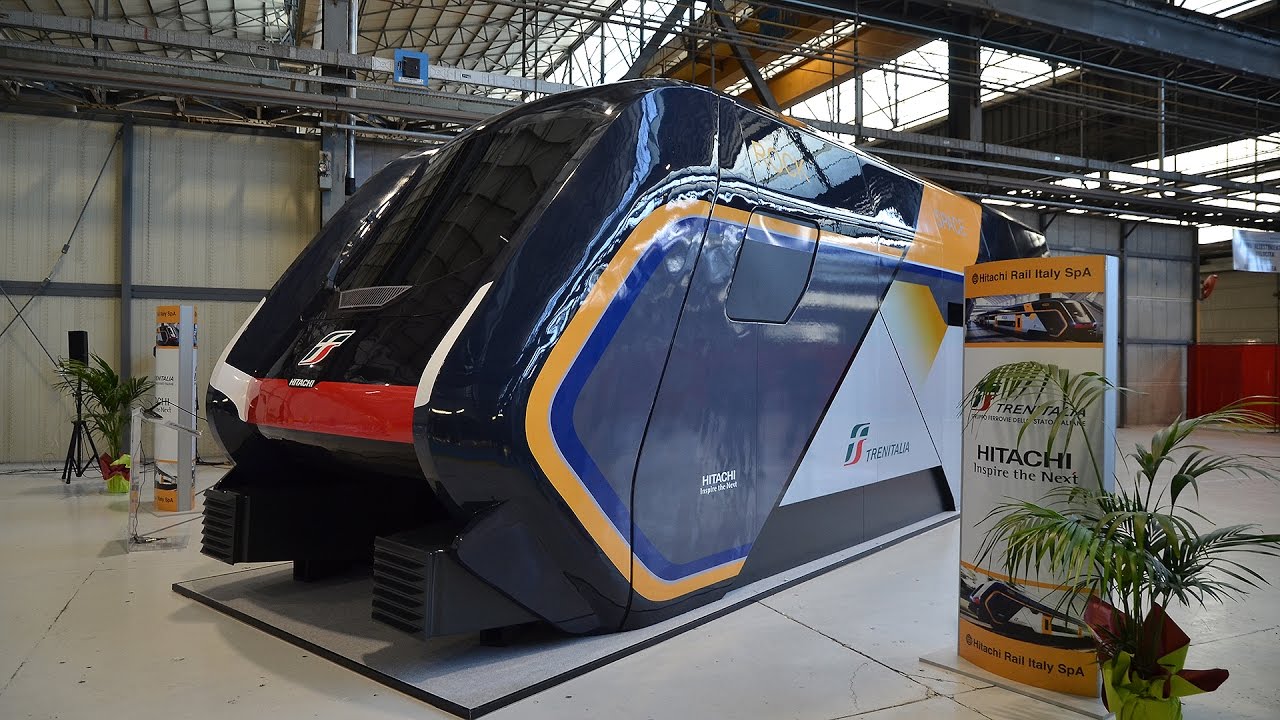 Il "Rock" di Hitachi per Trenitalia in pillole - YouTube