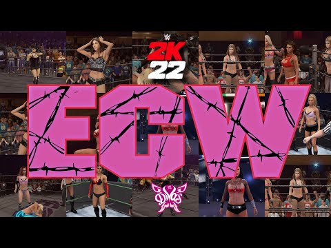 WWE 2K22 - ECW DIVA UNIVERSE (week one) - YouTube