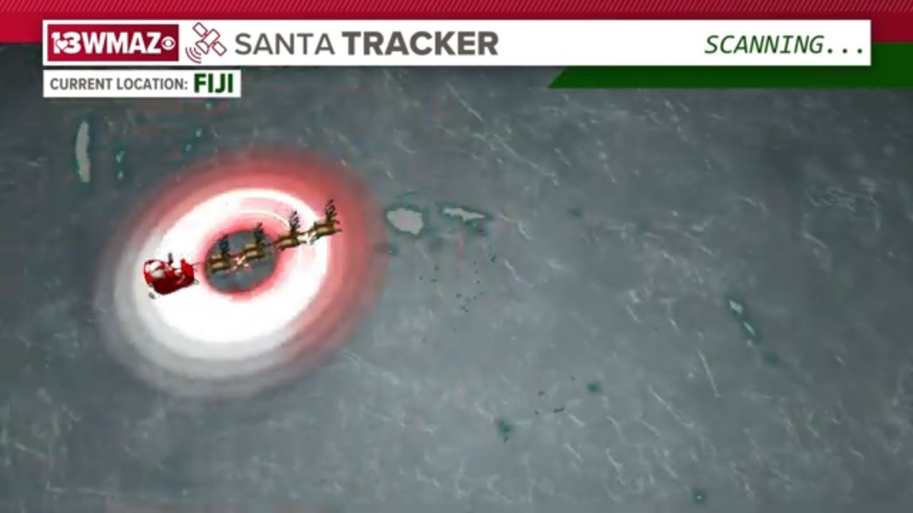Live Santa Tracker 2023 - Fiji 7:30 AM - YouTube