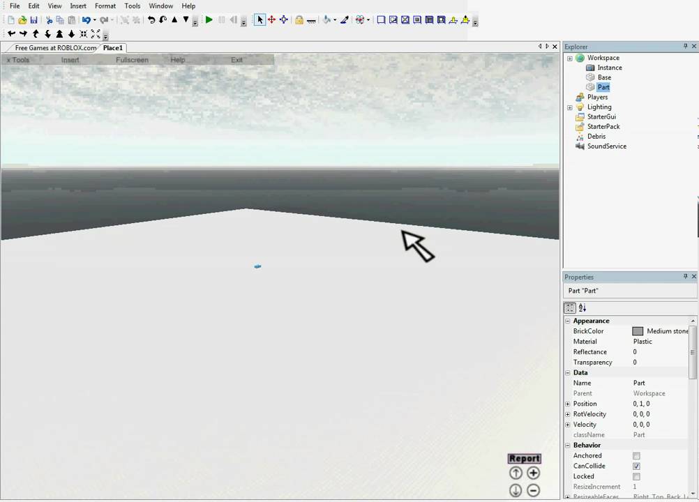 Insert a Part - Roblox Guides Tutorial (Building Basics) - YouTube