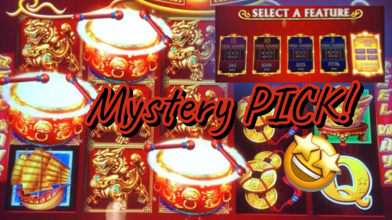MYSTERY PICK! DANCING DRUMS SLOT MACHINE VERY NICE WIN $5.28 BET BONUS ...