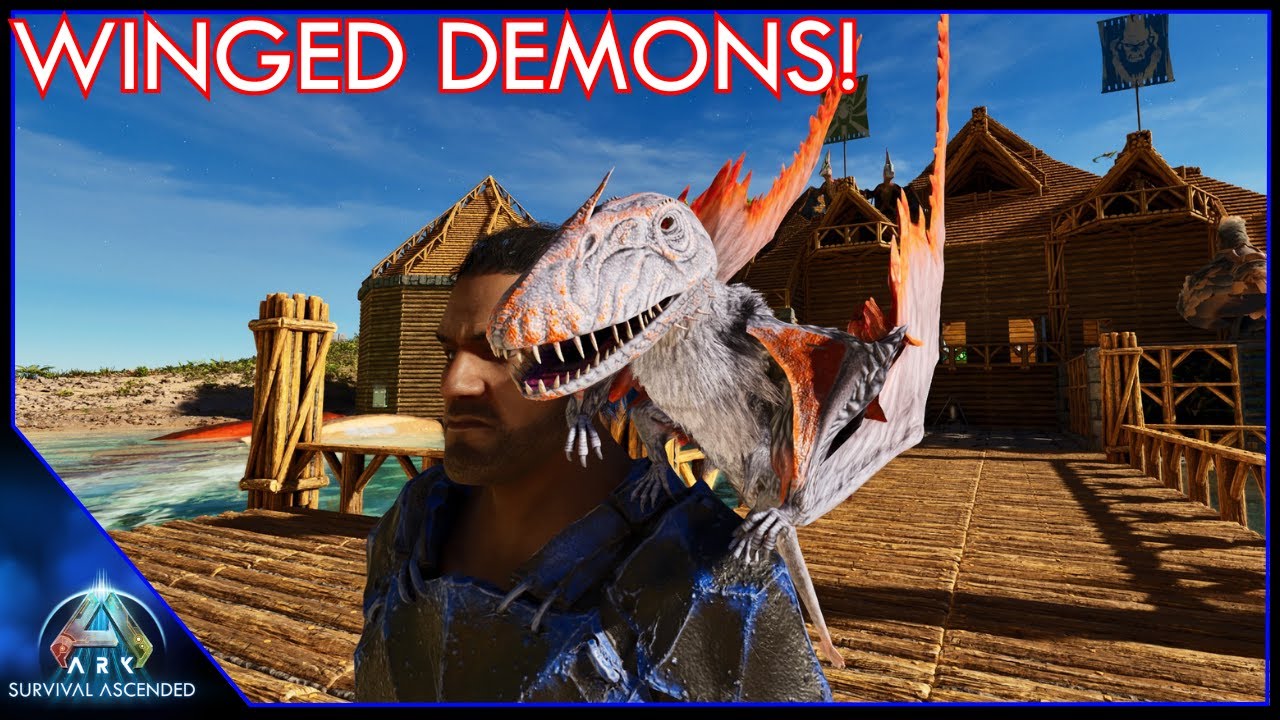 Starting A Dimorphodon Army To Protect Me! | Ark Survival Ascended EP42 ...