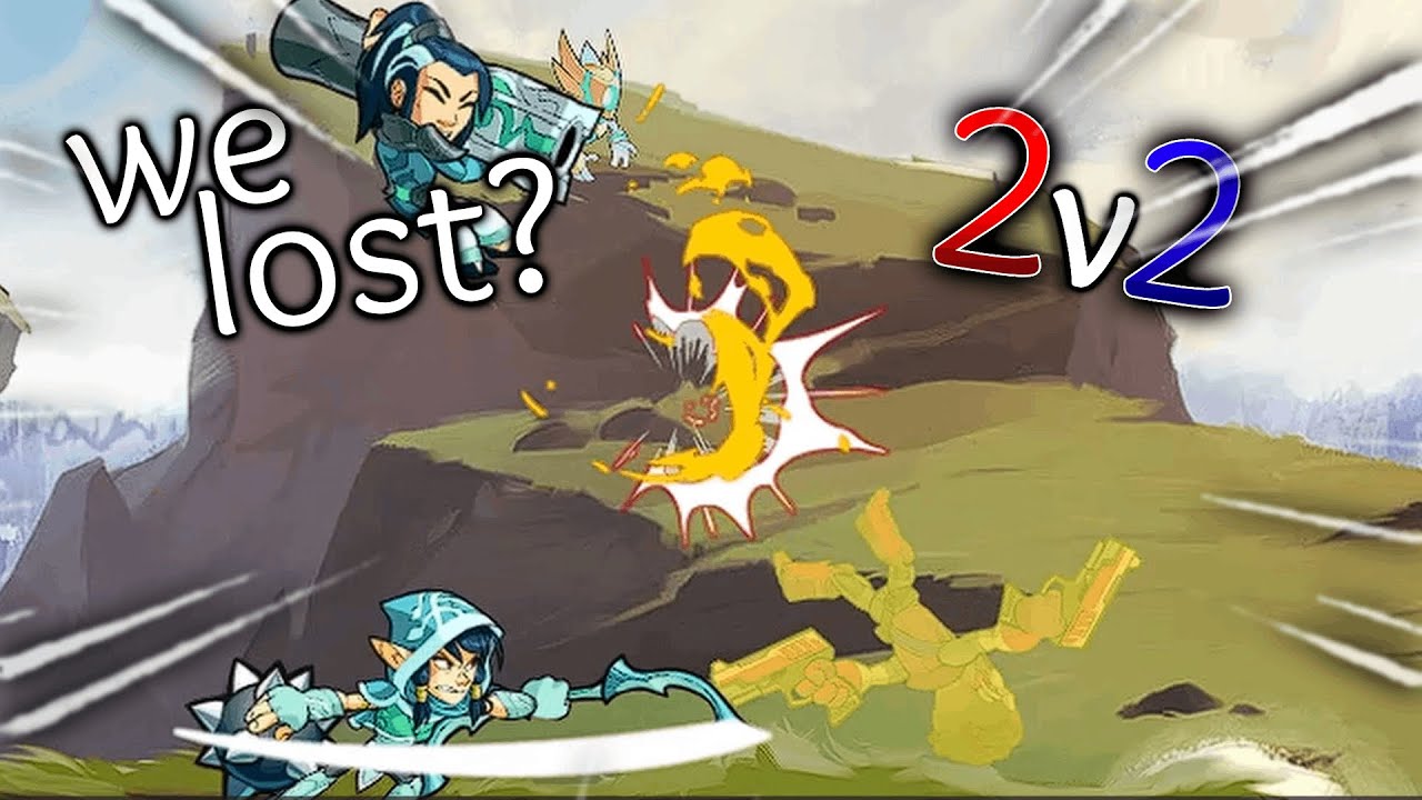 2 Noobs vs. Every Brawlhalla BOT (easy?) - YouTube