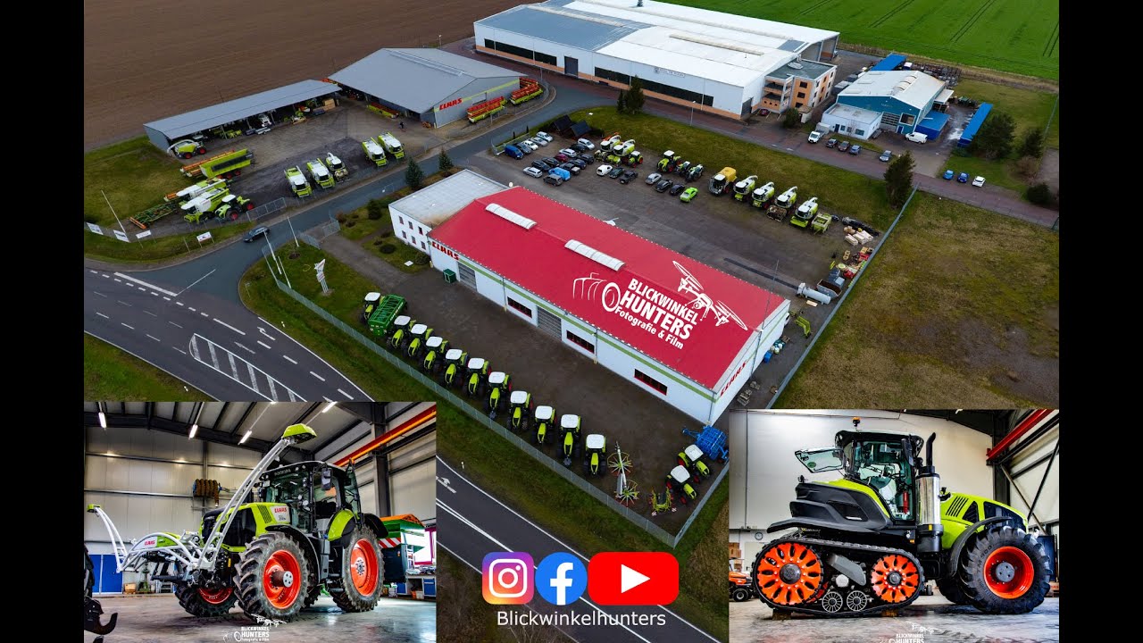 LANDTECHNIK STEIGRA // CLAAS AXION 960 TERRA TRAC // LEXION // JAGUAR ...