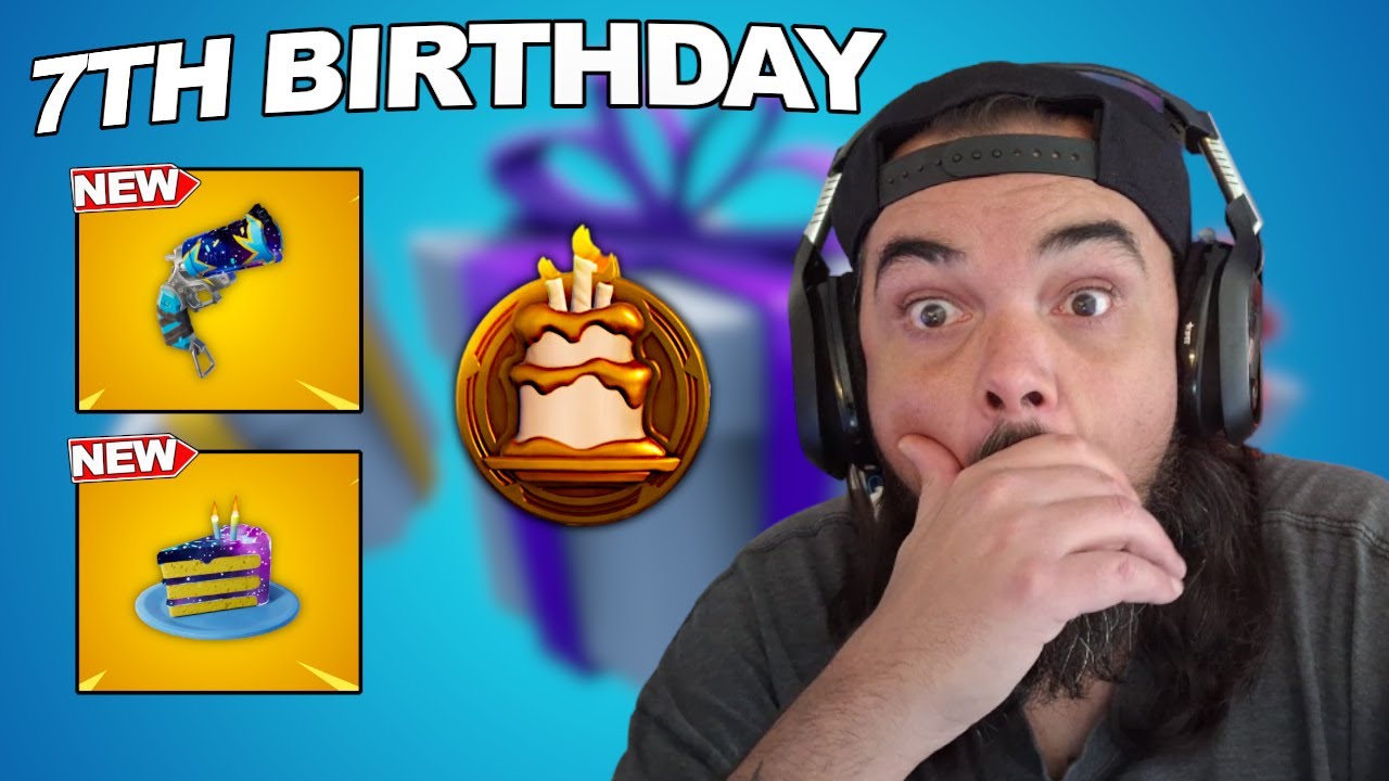 🔴*UPDATE* NEW MEDALLION - FORTNITE'S 7TH BIRTHDAY QUESTS and REWARDS ...