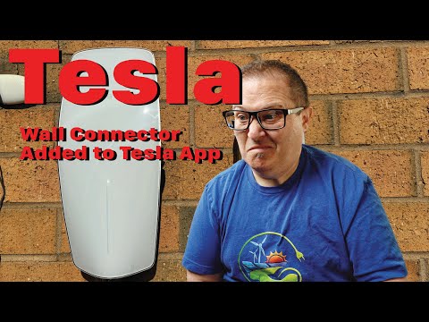 Adding the Tesla wall connector to the Tesla App