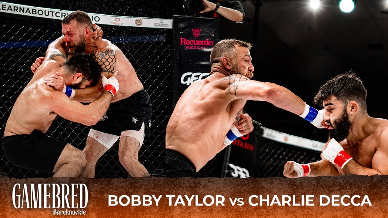 Gamebred Bareknuckle 1 | Bobby Taylor vs. Charlie Decca - YouTube