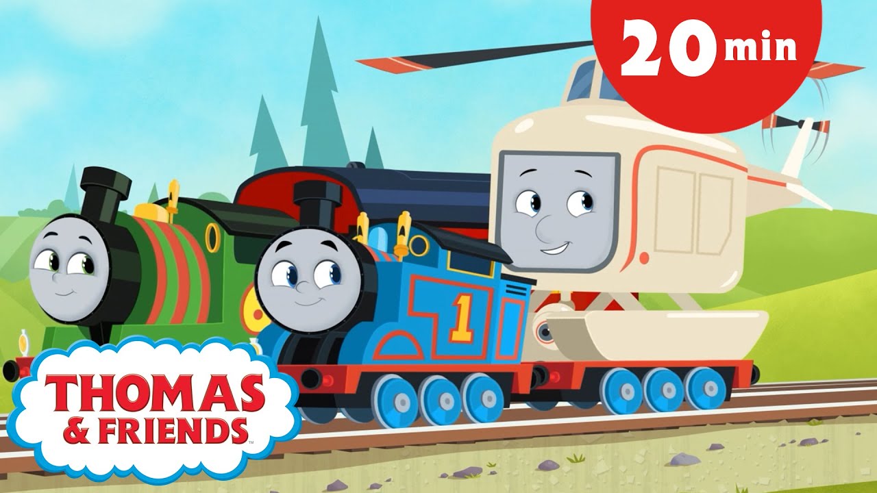 Thomas & Friends All Engines Go - Best Moments | A New View for Thomas | Kids Cartoons - YouTube