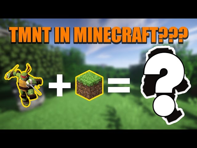 Minecraft Ninja Turtle Game
