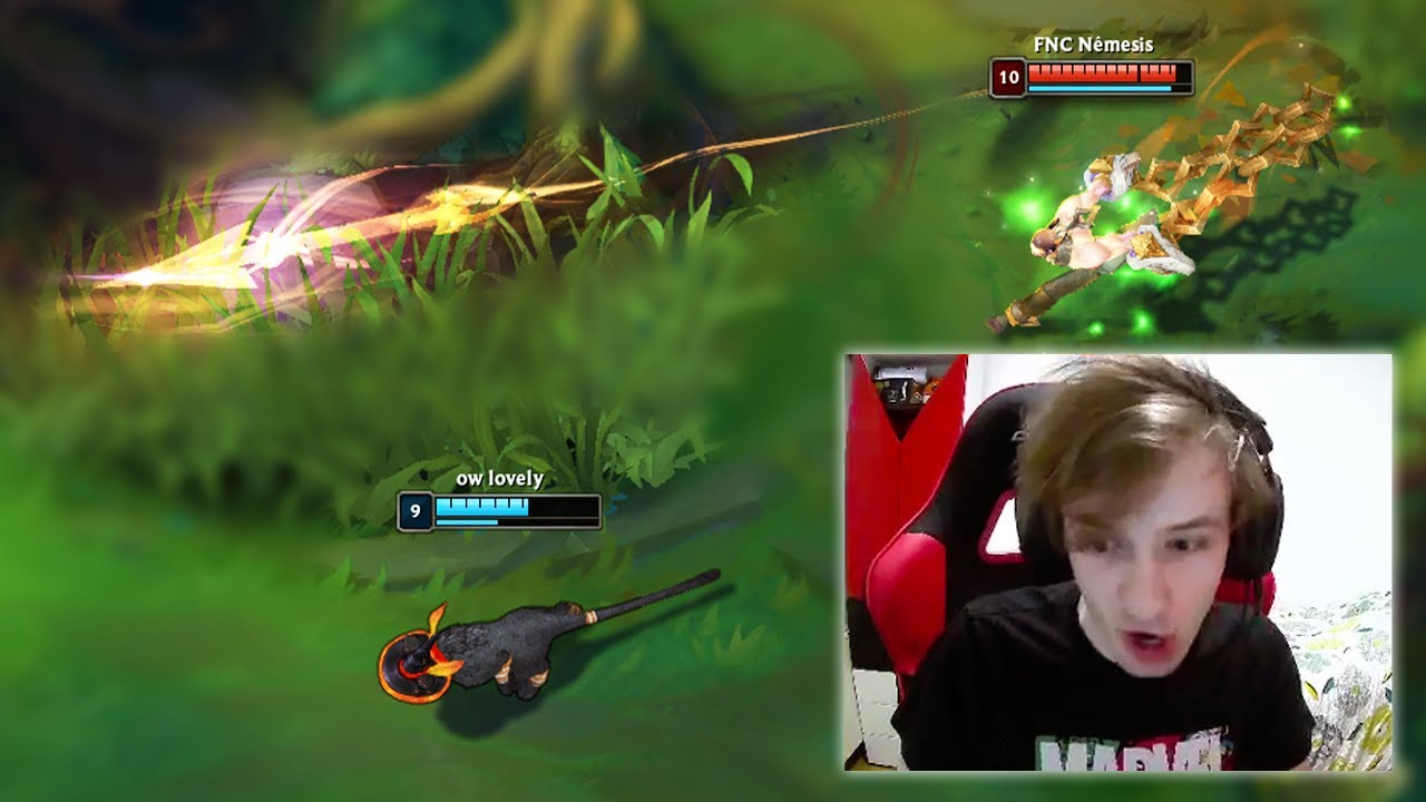 Nemesis Showing Emotions... Again! - Daily LoL Moments - YouTube