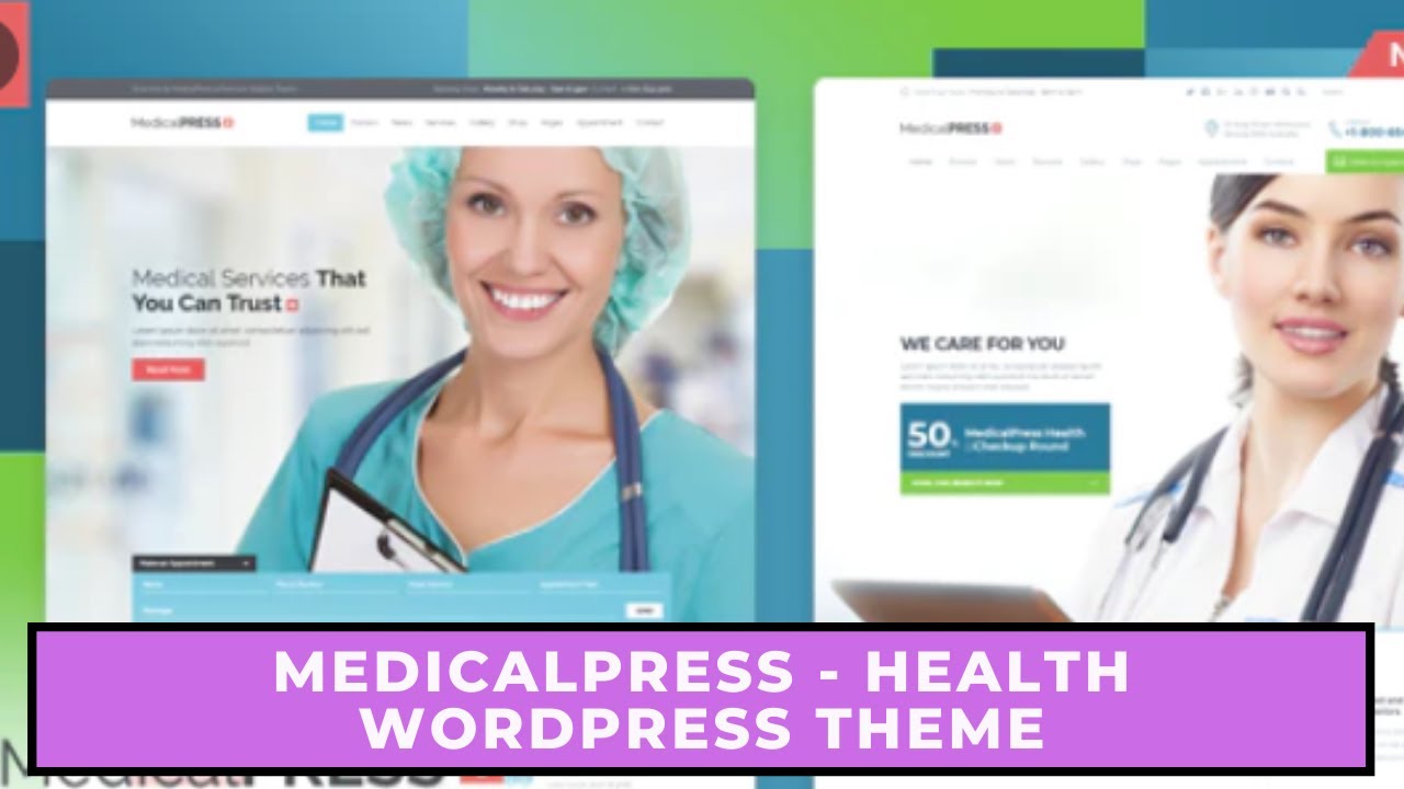 MedicalPress - Health WordPress Theme best | Step By Step Guide Installation & demo content ...