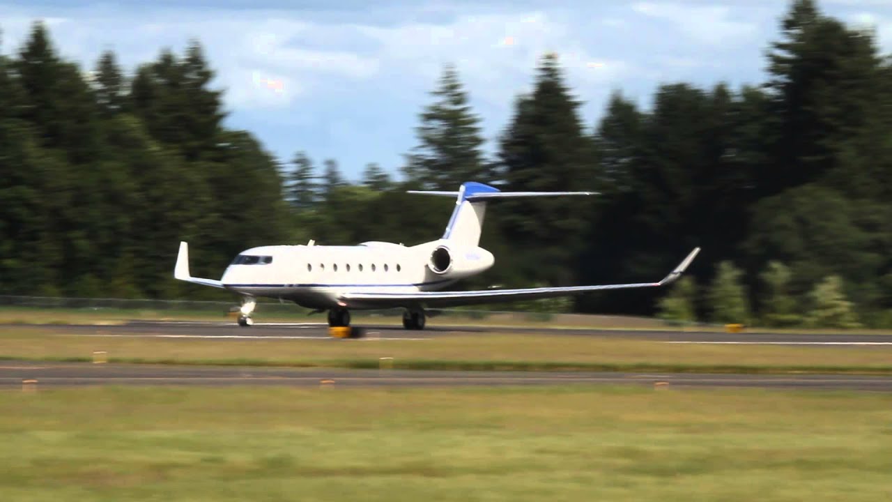 N886WT - Gulfstream G650 - YouTube