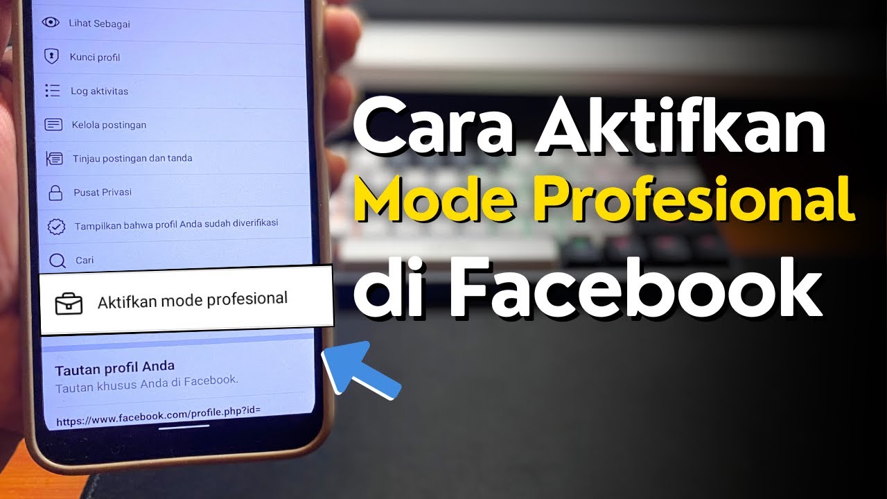 Cara Mengaktifkan Mode Profesional di Facebook Terbaru - YouTube