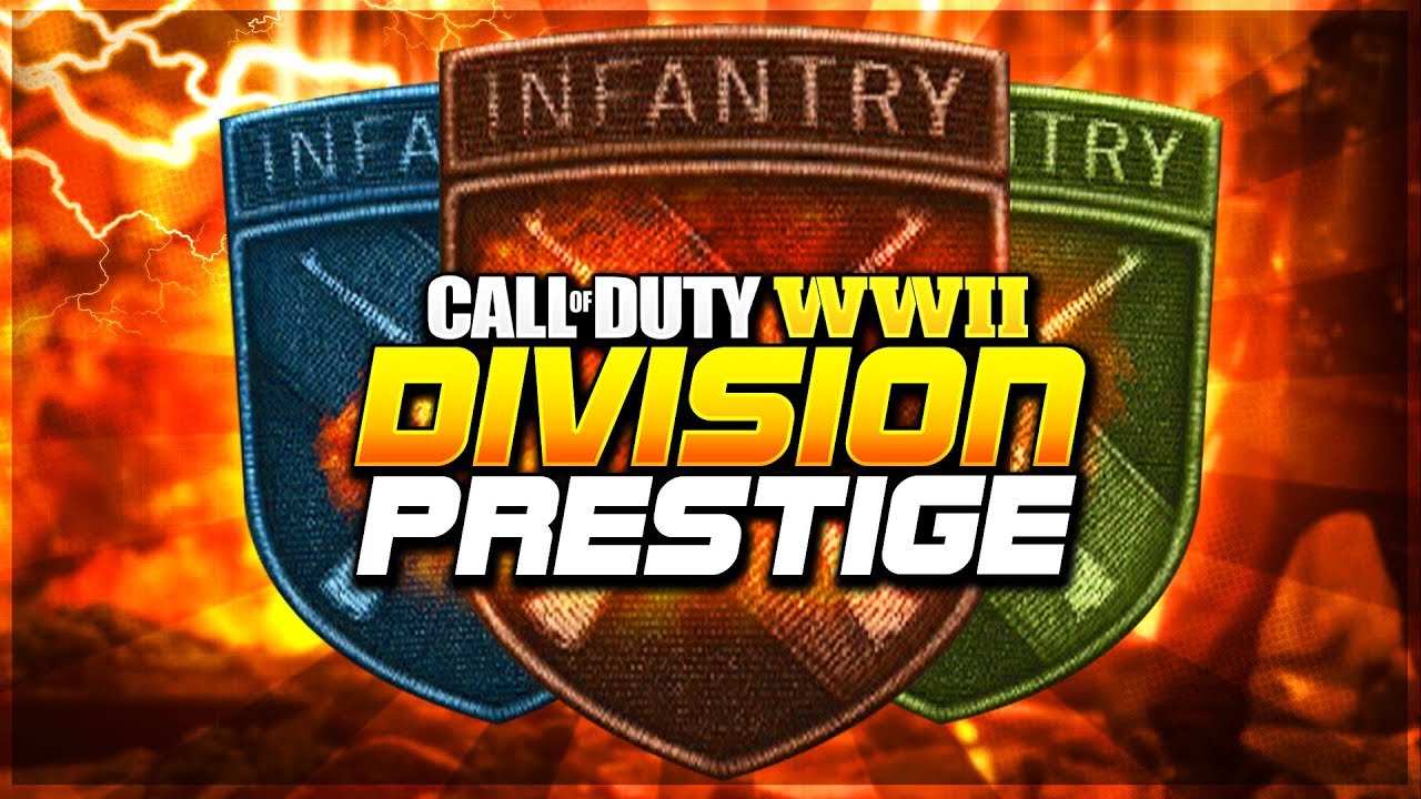What happens when you prestige divisions in Call Of Duty WW2? (COD WWII ...