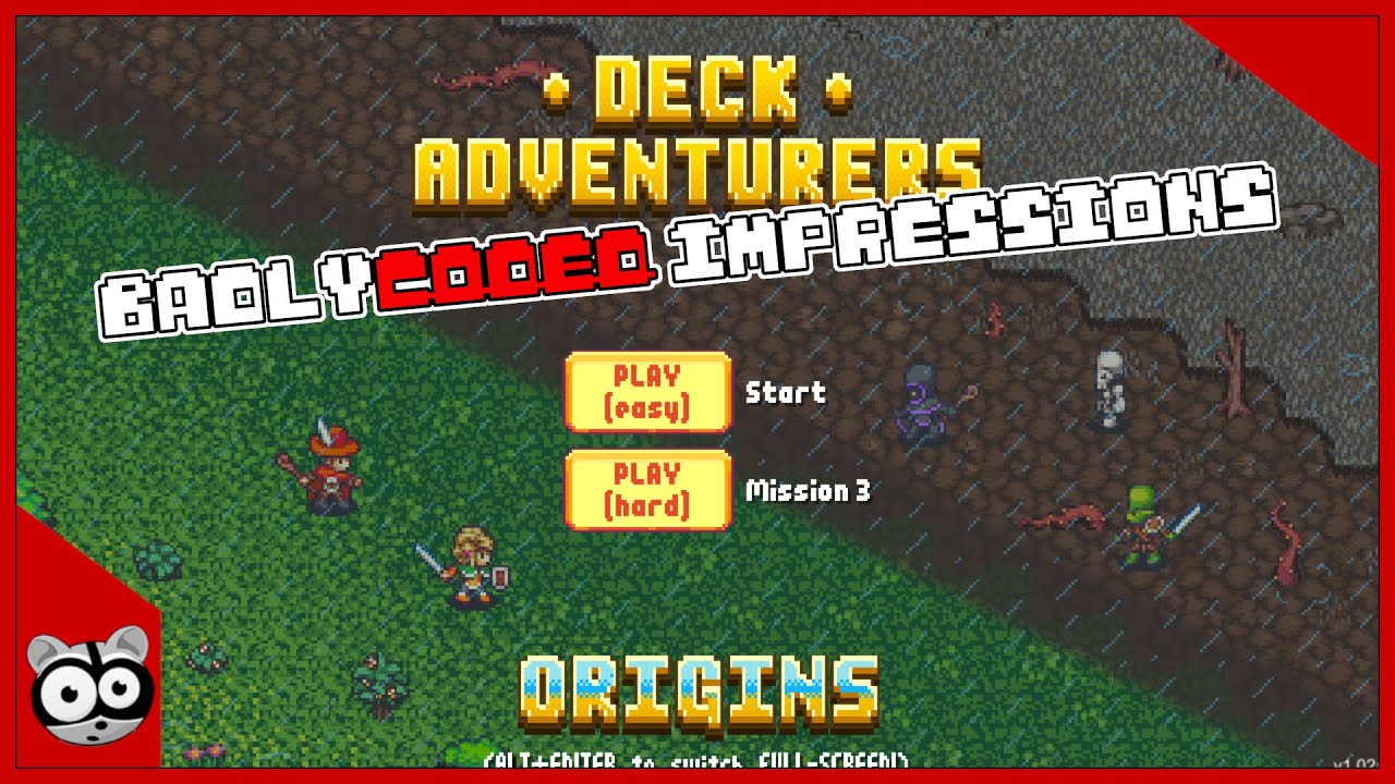 Deck Adventurers: Prologue | BadlyCoded Impressions - YouTube