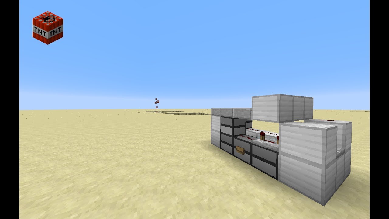 Minecraft 1.12 - Multi-shot TNT cannon (1.10+) - YouTube