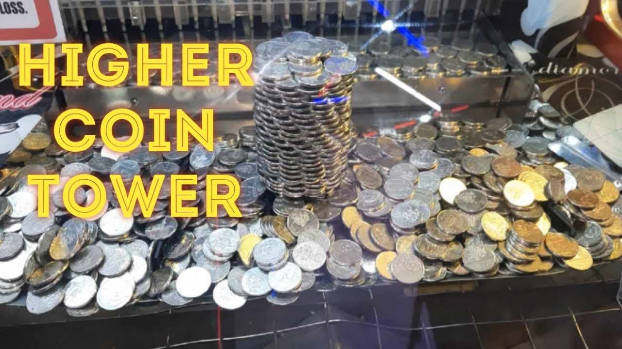 COIN PUSHER | HIGHER COIN TOWER | EPISODE 9 - YouTube
