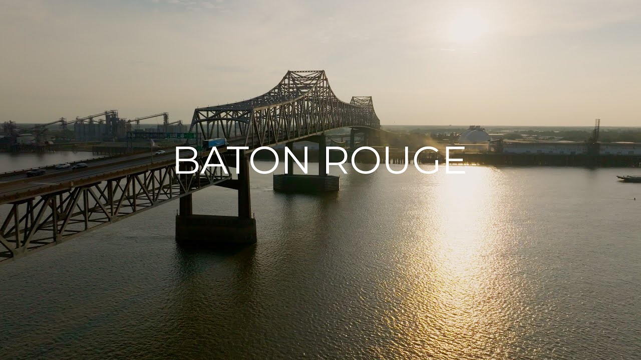 Baton Rouge 4K Drone Footage - YouTube