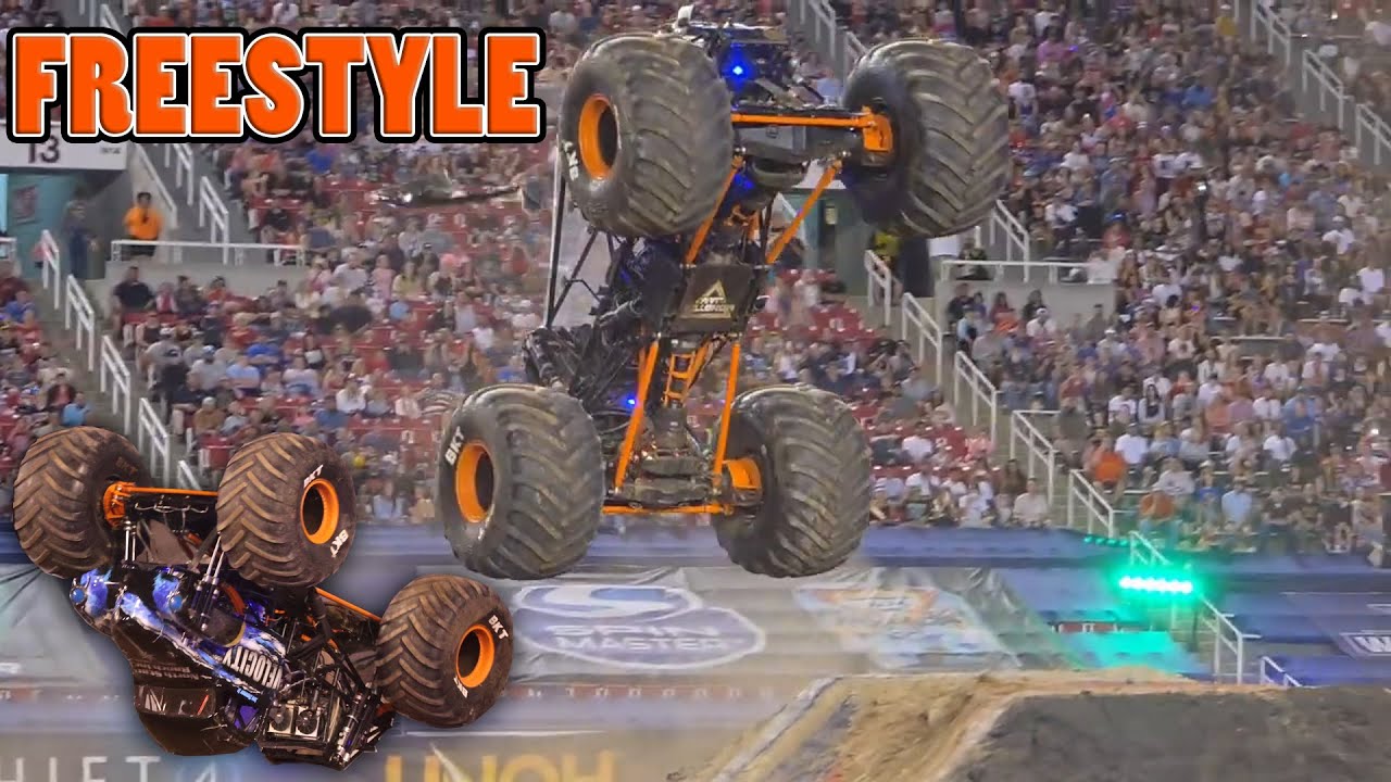 Terminal Velocity FREESTYLE! Monster Jam World Finals 2025! - YouTube