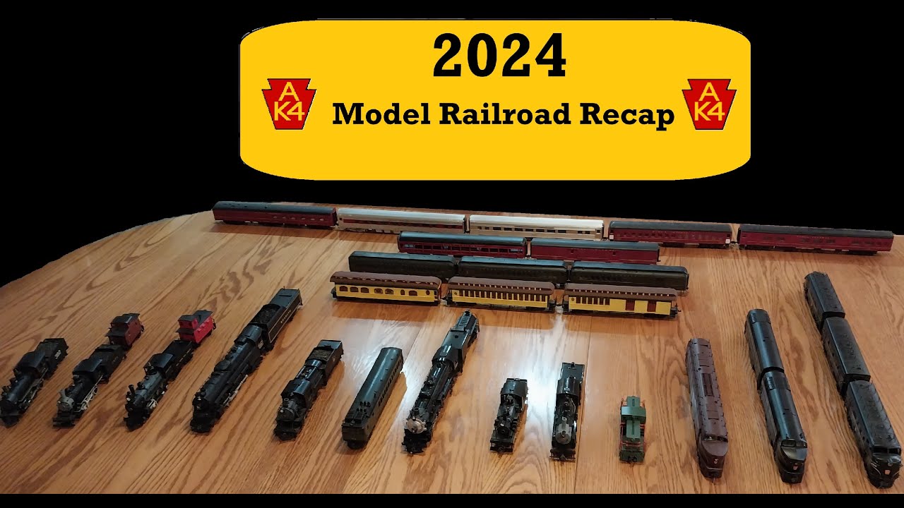 2024 Model Railroad Recap - YouTube