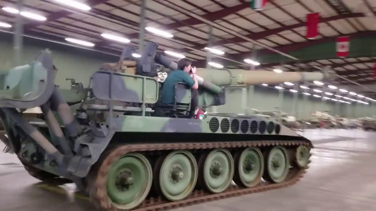 AAF Tank Museum Vehicle Run Day - YouTube