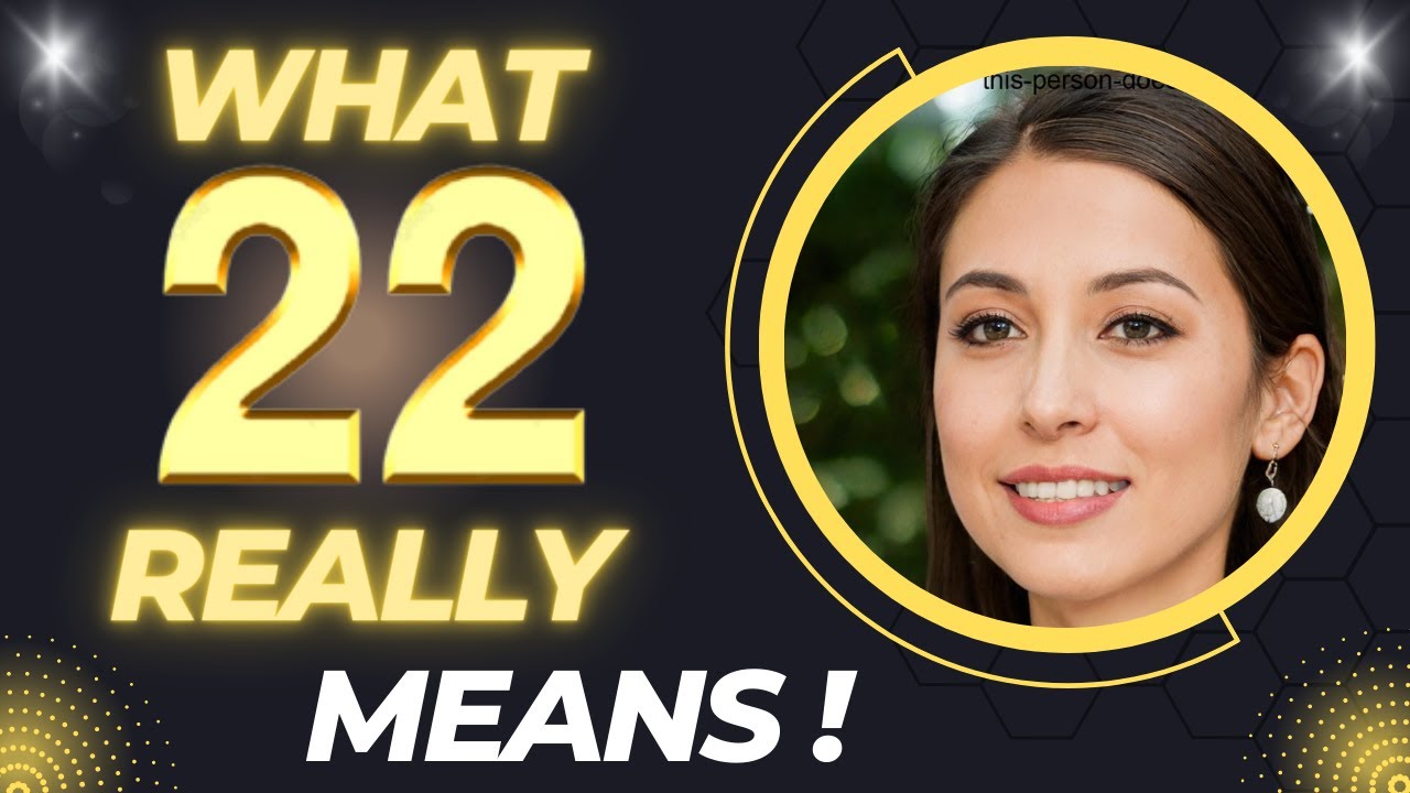 What 22 Really Means ️Why You Keep Seeing ANGEL NUMBER 22 ️{Meaning ...