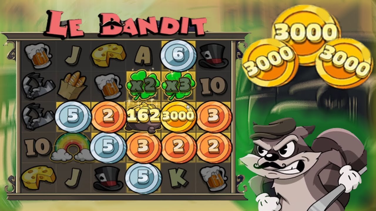LE BANDIT 5 Scatter Hunting!!!! 3000X COIN!!!! - YouTube