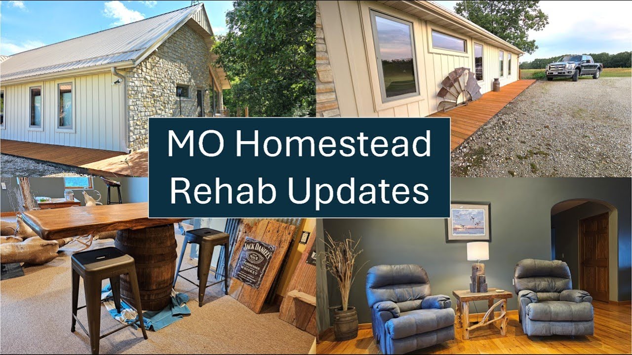 Missouri Homestead Rehab: Progress Beyond Belief! - YouTube