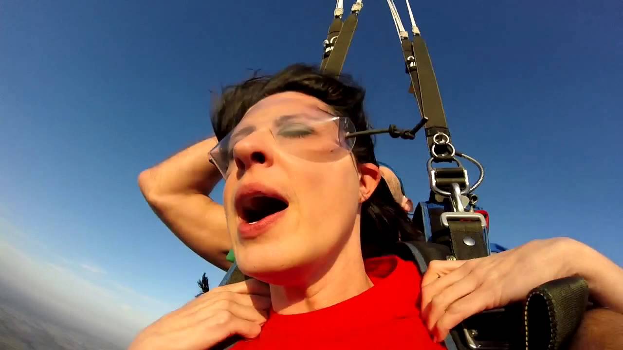 Jennifer Oldham's Dallas Skydive Center Adventure - YouTube