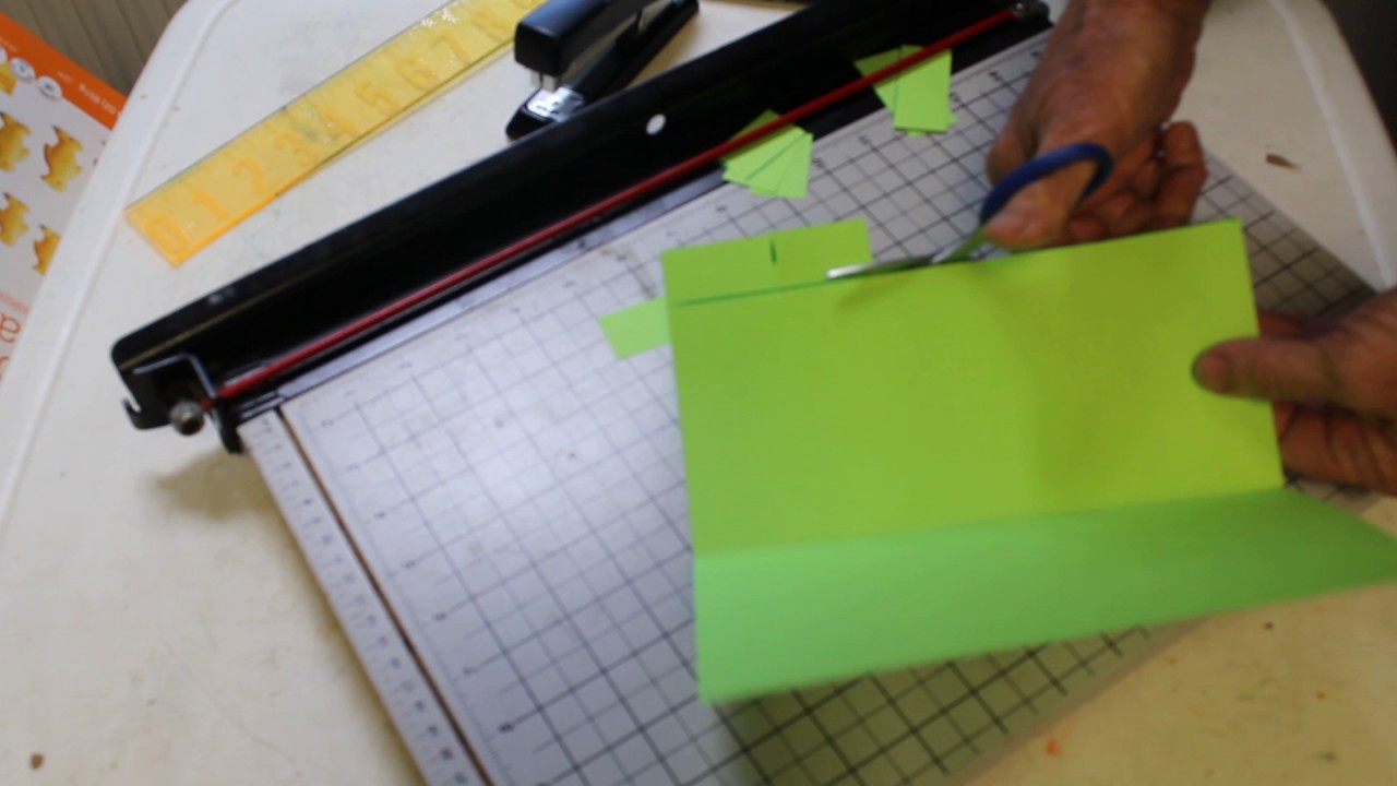 How to make a simple tab book with young learners - YouTube