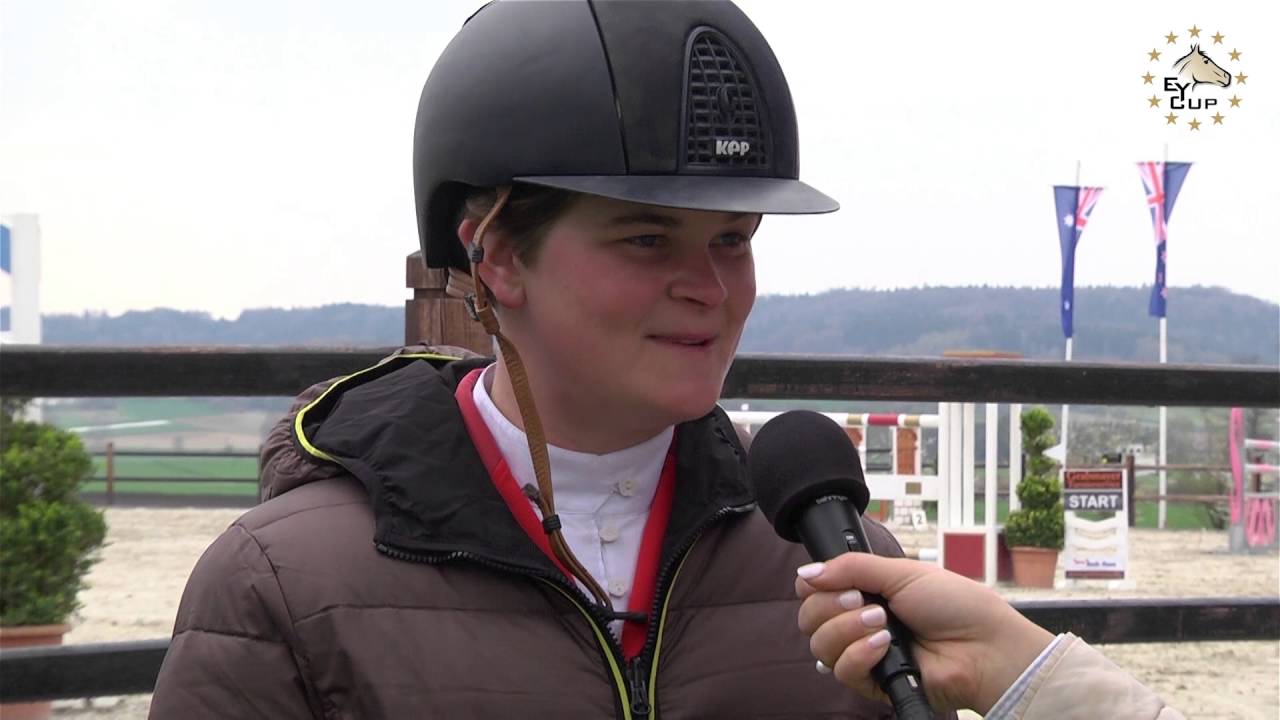 Lisa Zoller (GER) - EYCUP 2016 Gut Sedlbrunn - München (GER) - YouTube