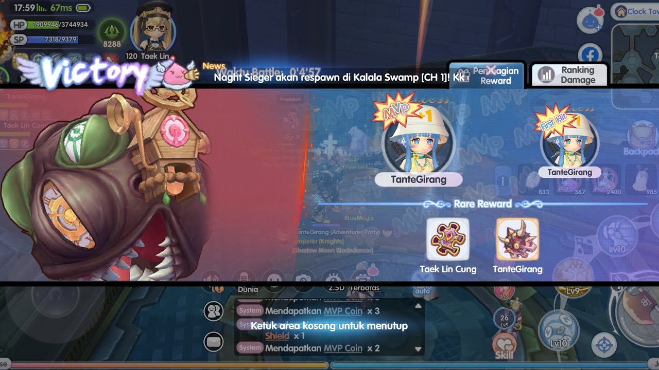 ROX - Update Progress Job Mechanic after Buff - YouTube