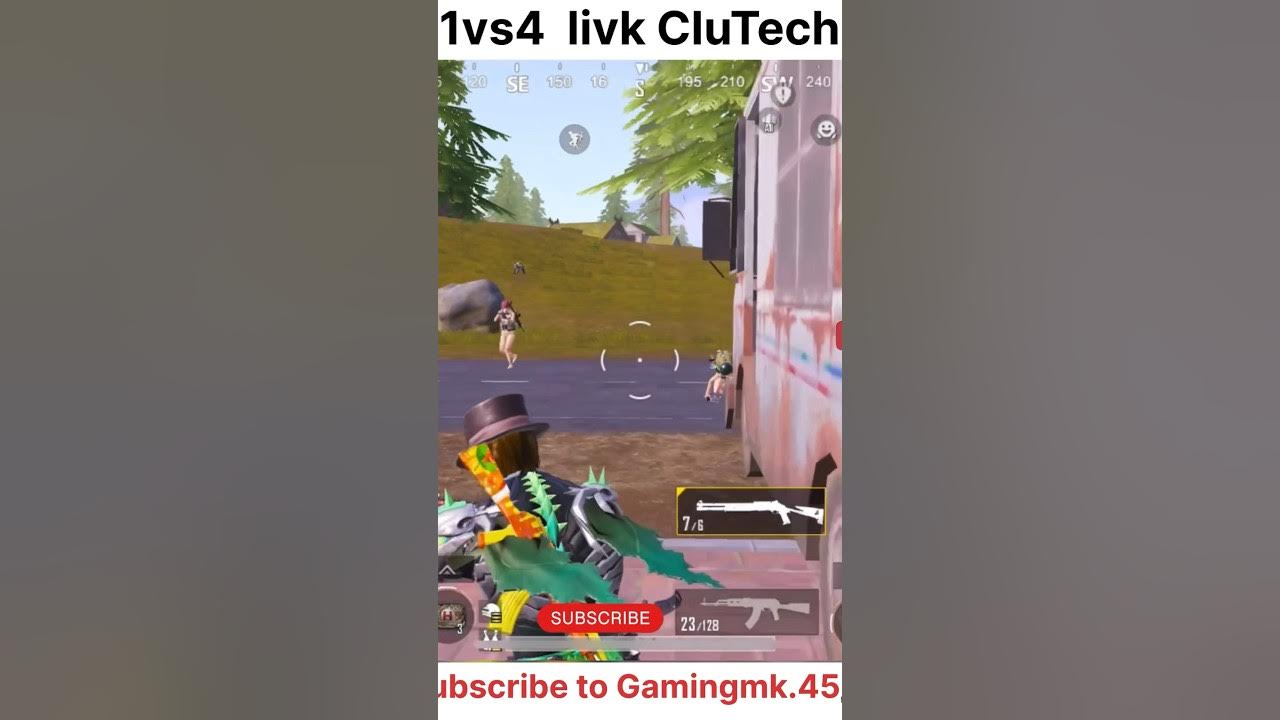 PUBG 1vs4 clutch video livk game play #shorts #youtubeshorts #shortvideo #viral #bgmi # ...