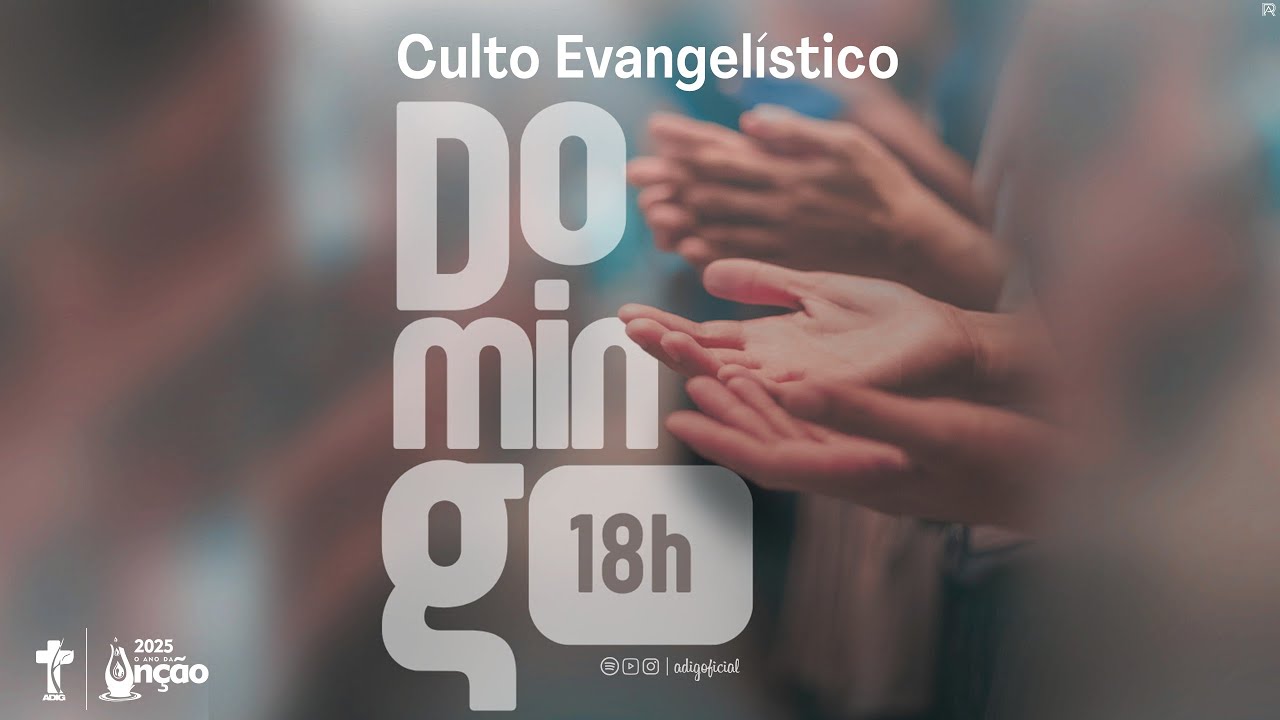 CULTO EVANGELÍSTICO - Pr. Vilmar Fonseca - Domingo, 19.01.2025 - YouTube