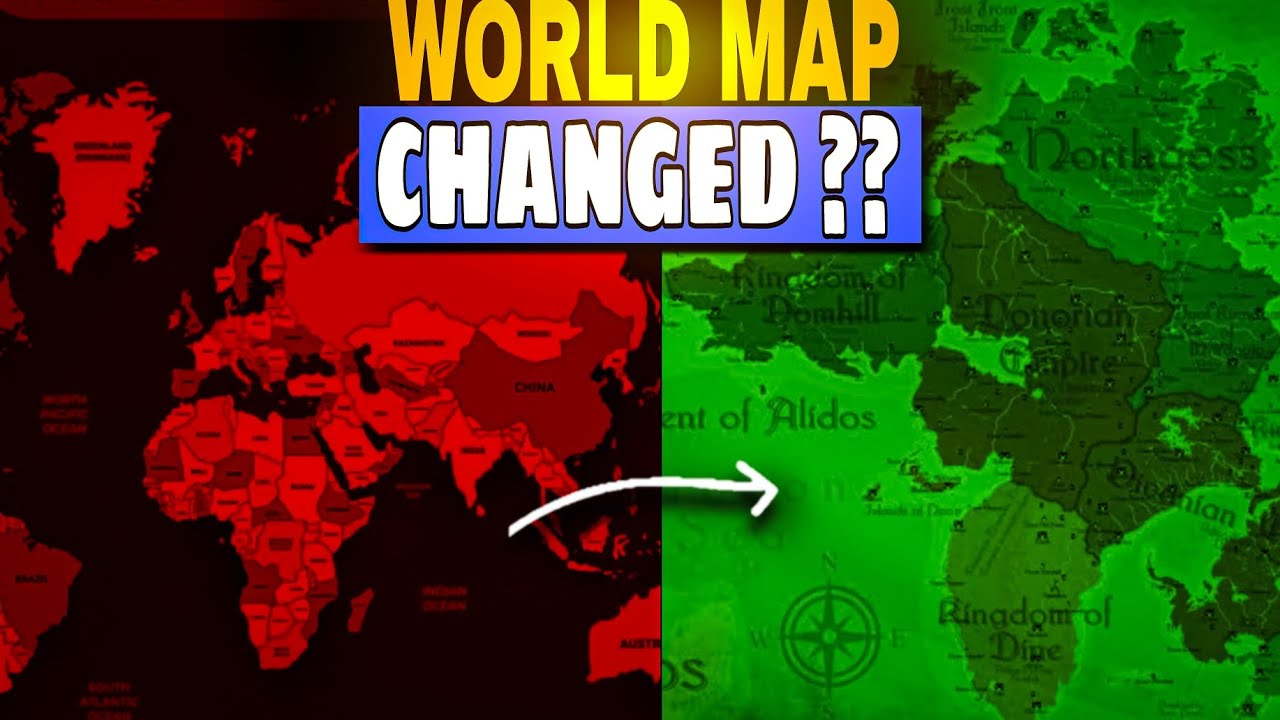 WORLD MAP Changed ?? Kya World MAP Change Ho Gya Hai ?? - YouTube