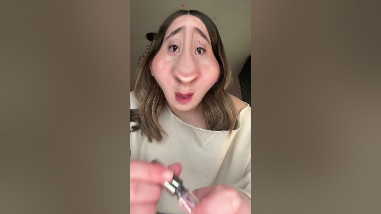 GRWM using big nose filter! #grwm #filter - YouTube